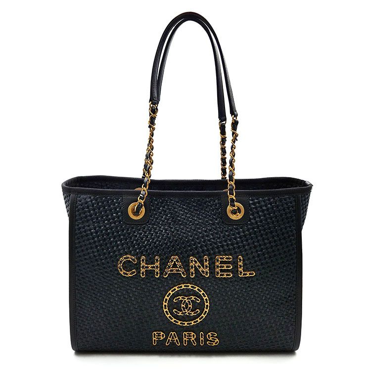 CHANEL Rattan Deauville Shoulder Bag L545740 59738075 – trenbe