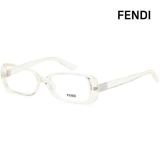 Fendi F898 000 Transparent Horn Frame Eyewear 62491119 – trenbe