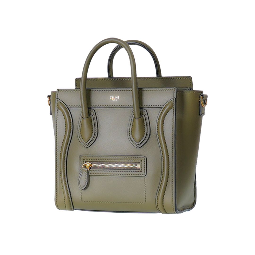 Celine Nano Luggage Bag 189243HSC.31GR 70995517 – trenbe