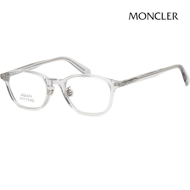 Moncler Montclair Eyeglasses ML5173D 020 Luxury Square Transparent Horn ...