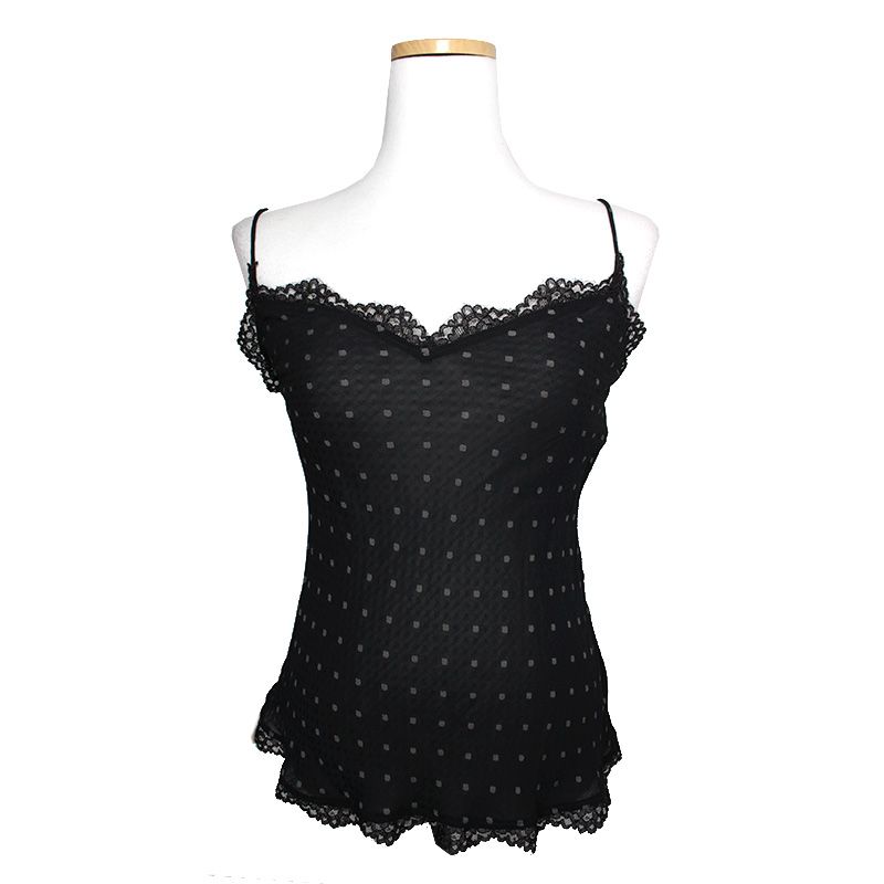 DKNY Black Lace Camisole Top 44 135248440 – trenbe