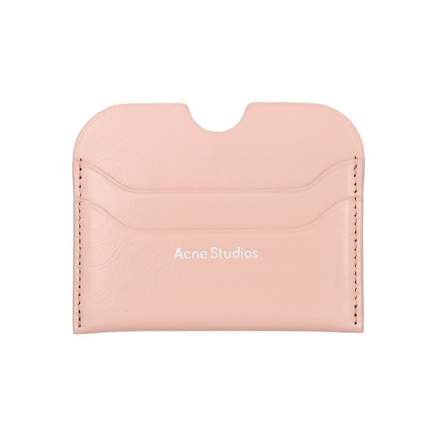Acne Studios Card Holder in Powder Pink 136341080 – trenbe