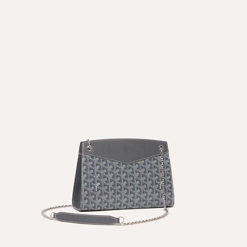 Goyard Rouette PM Bag Gray ROUETSPMLTY51CL51P 143658152 – trenbe
