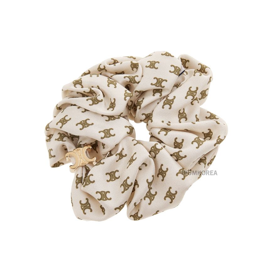 Celine Mini Triomphe Scrunchie FW25 145023714 – trenbe