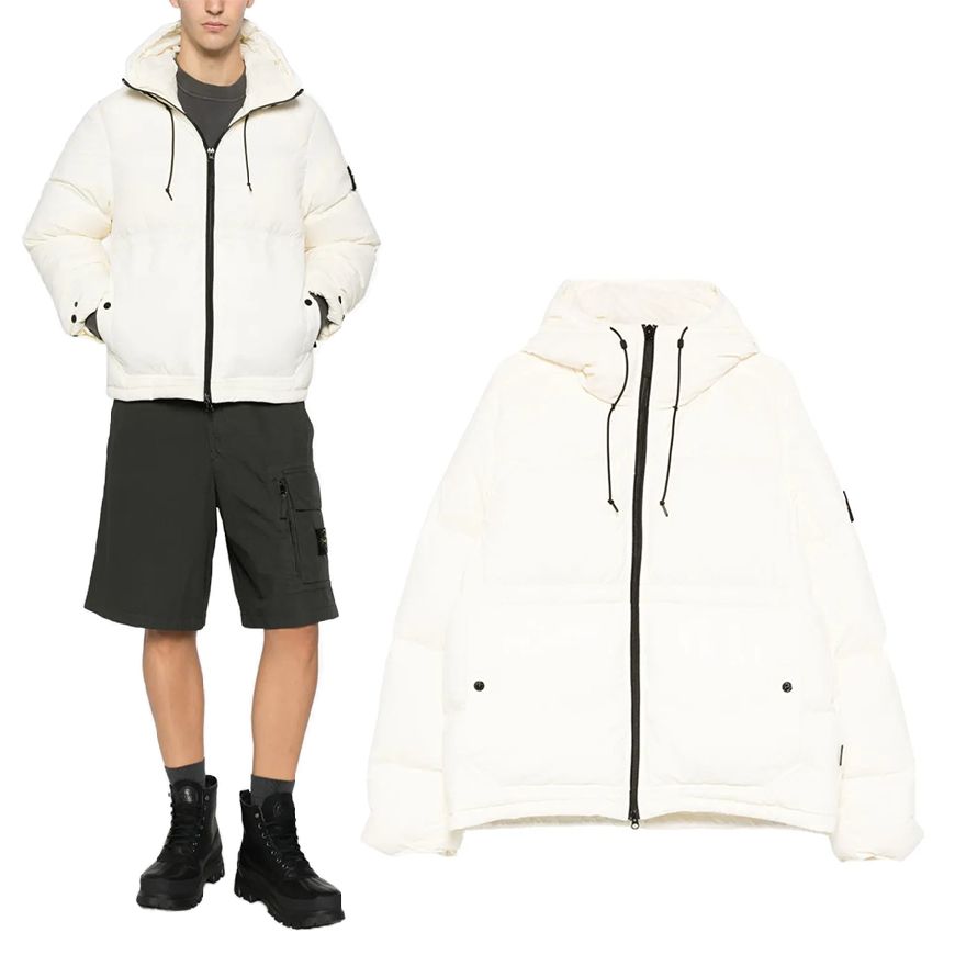 Stone Island Ripstop Cordura Down Padding / Ivory (K2S154100019S0182 ...