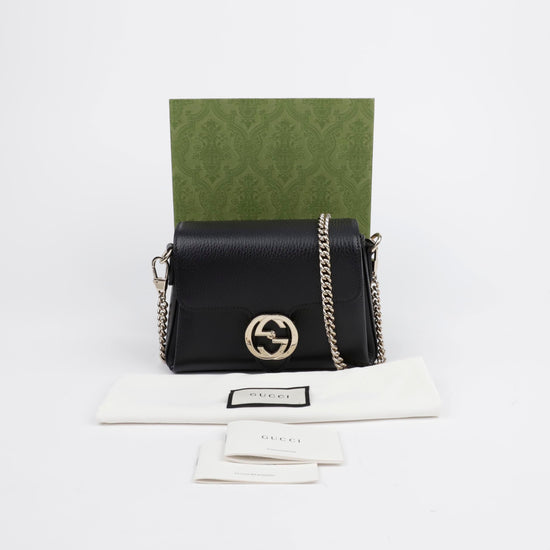 Gucci Interlocking Chain Shoulder Crossbody Bag 155938734 – trenbe