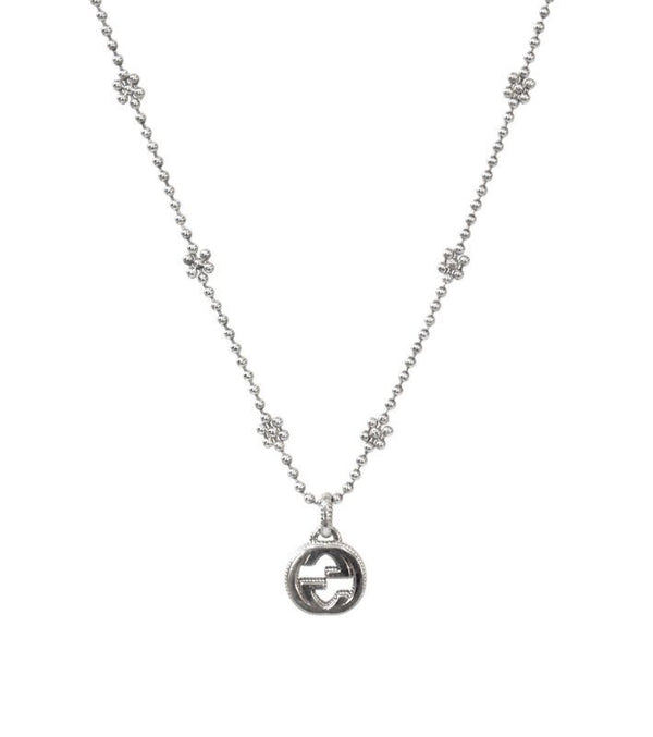 Gucci Bold Interlocking G Silver Necklace 58660 156619074 – trenbe